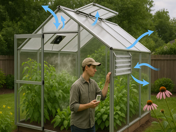 Greenhouse Ventilation - Greenhouse-Guide